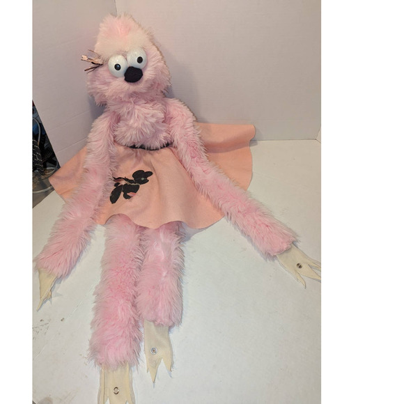 Vintage | Toys | Vintage 29 Life Size Puppet Pink Fuzzy Girl Muppet ...